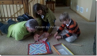 Woven by Words: Wordless Wednesday: Scrabble & Rango